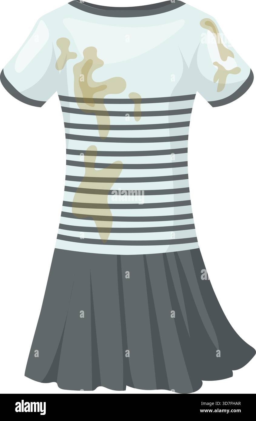 Stained dress Stock Vector Images - Alamy