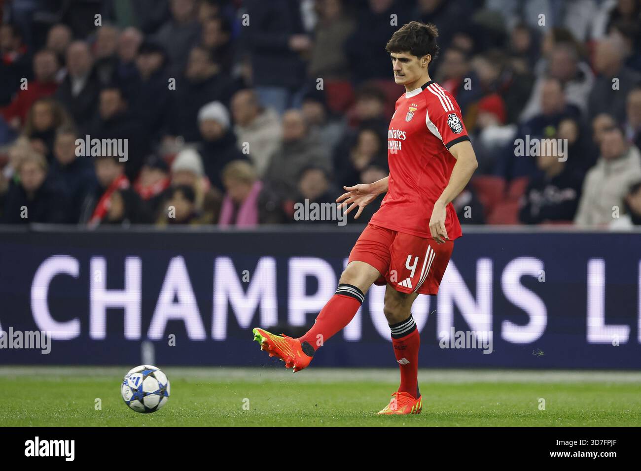 AMSTERDAM - Antonio Silva of SL Benfica during the Champions League ...