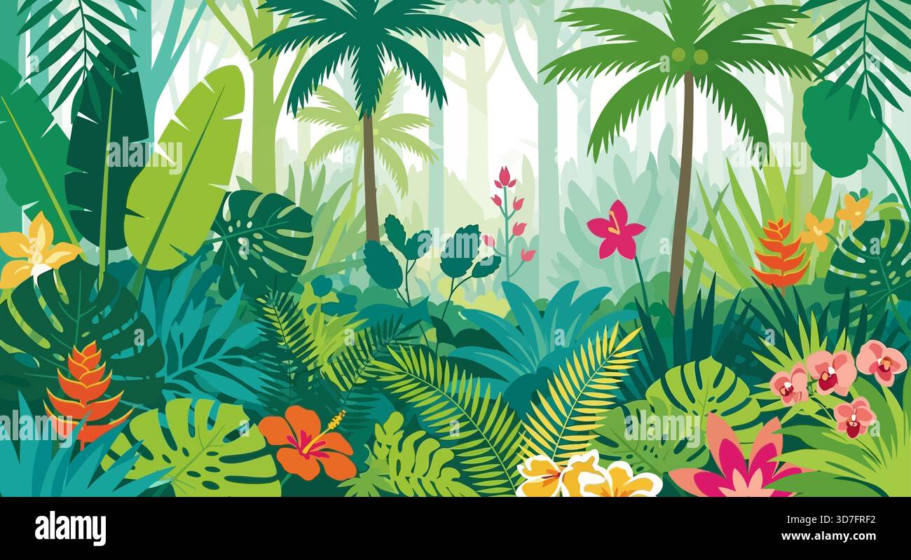 Rainforest season Stock Vector Images - Alamy