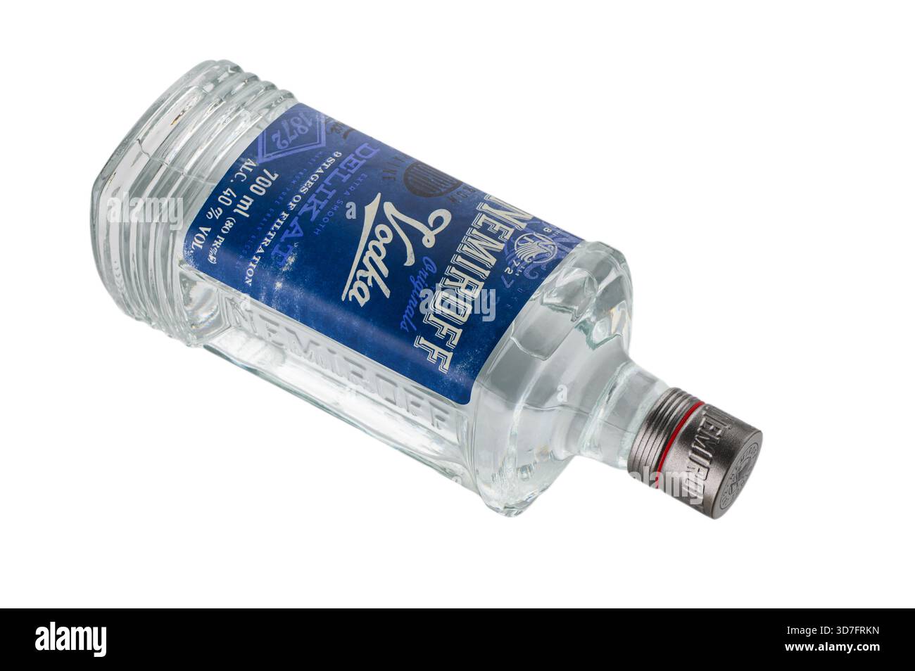 Tbilisi, Georgia 11,20,2025 Ultra-premium Nemiroff Delikat vodka ...