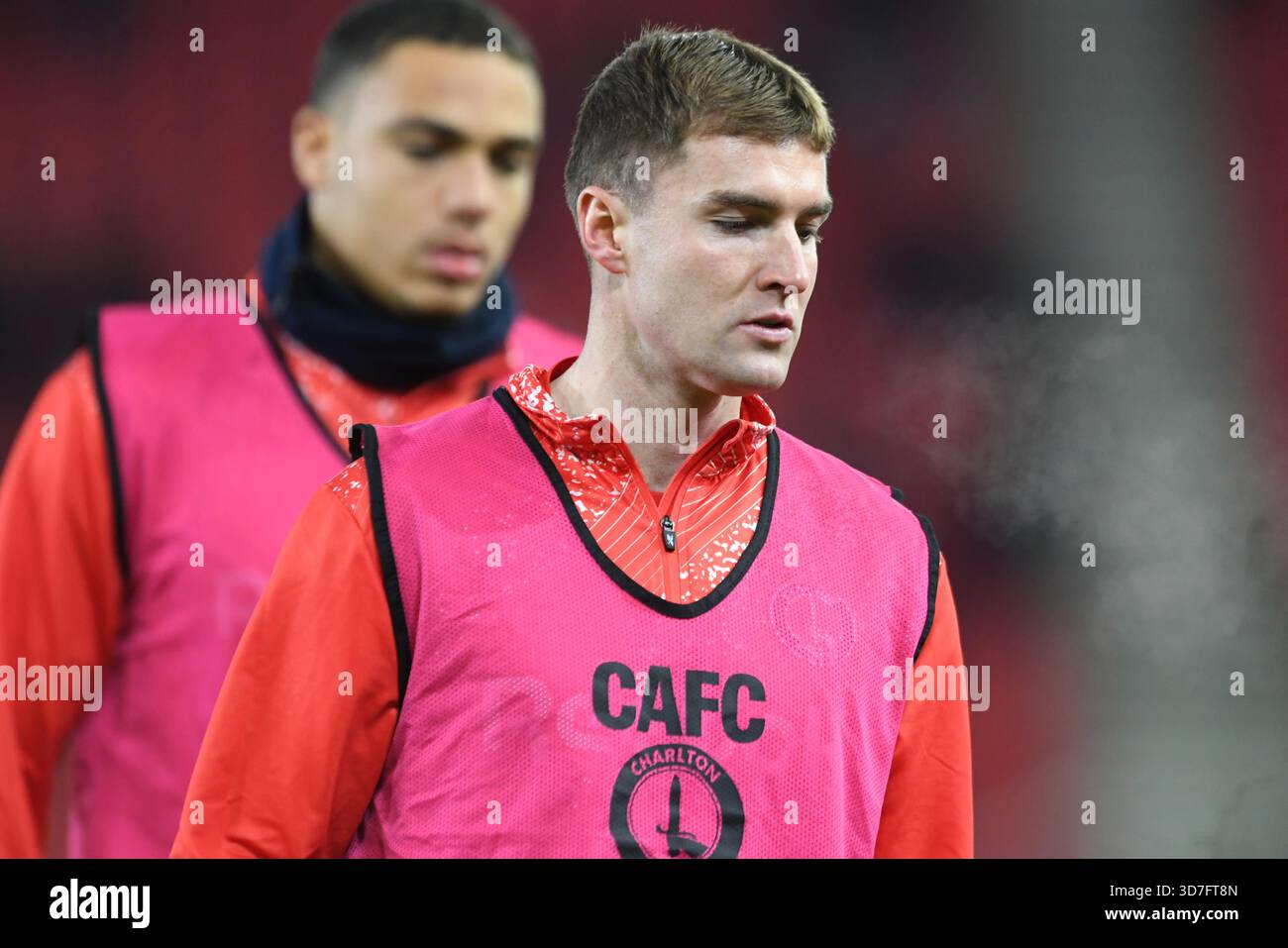 Stoke-on-Trent, England. 25th Nov 2025. James Bree before the Sky Bet ...