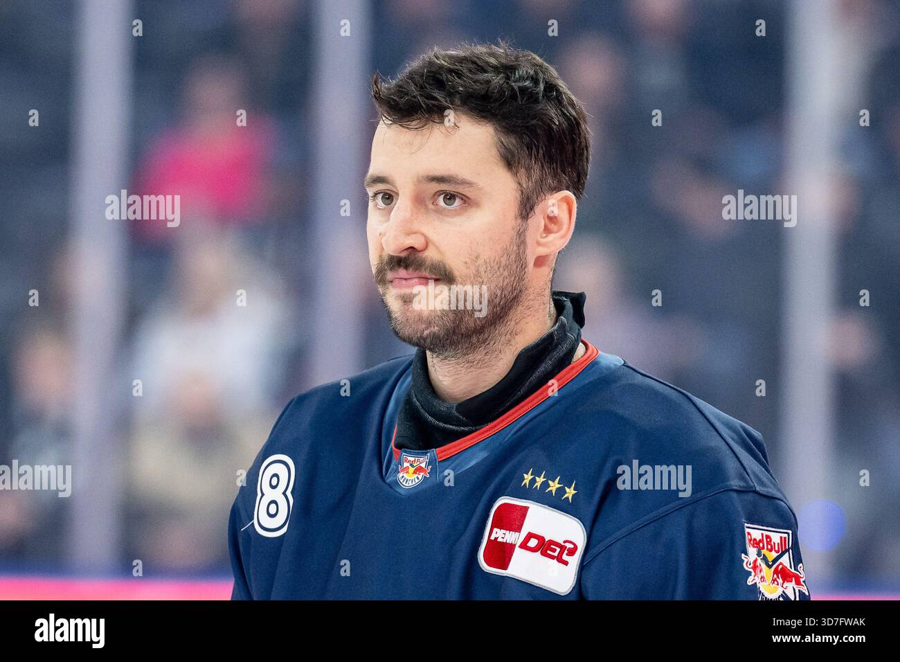 Tobias Rieder (EHC Red Bull Munich, #8) at the Starting Six / Portrait ...