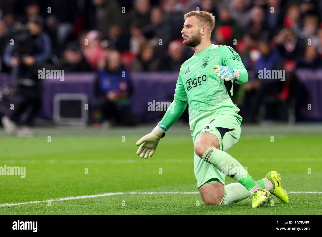 AMSTERDAM, NETHERLANDS - NOVEMBER 25: Goalkeeper Vitezslav Jaros of AFC ...