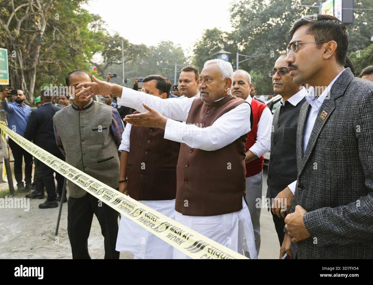 PATNA, INDIA - NOVEMBER 25: Bihar Chief Minister Nitish Kumar ...