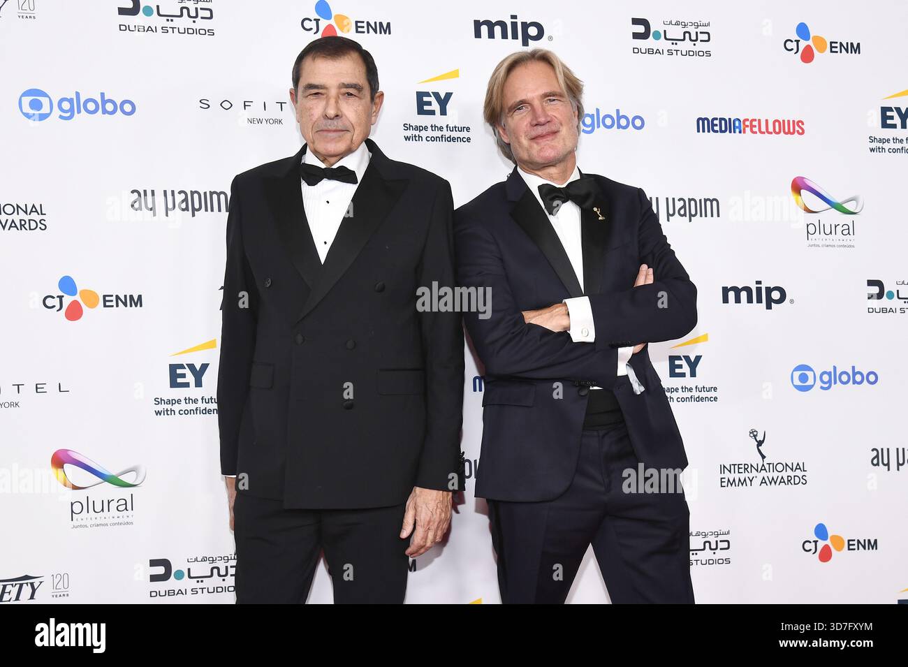 (L-R) Jose Eduardo Moniz and Piet-Hein Bakker walking the red carpet at ...