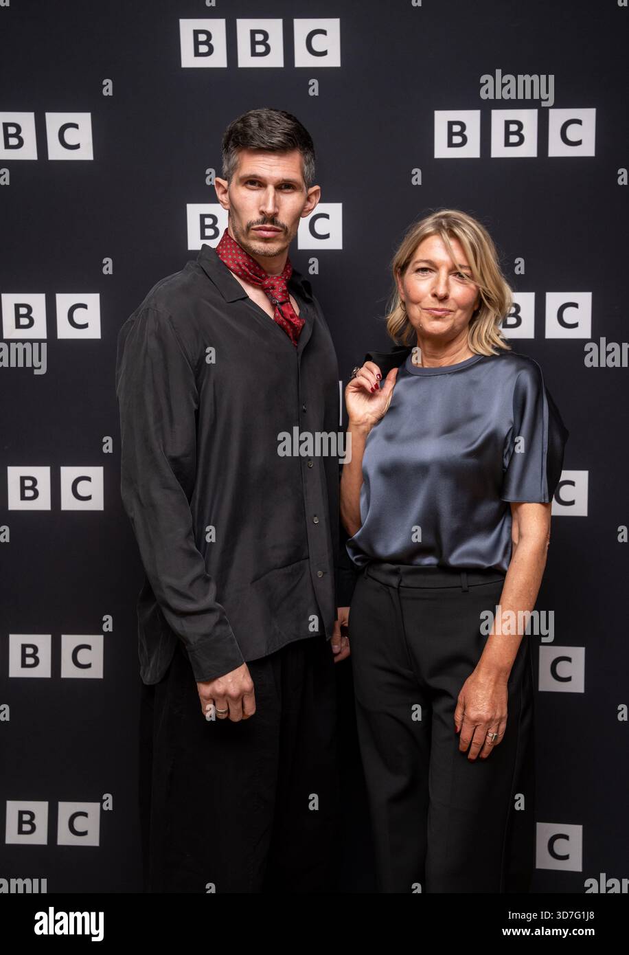 Alexander Devrient and Jemma Redgrave attend the BBC screening of The ...