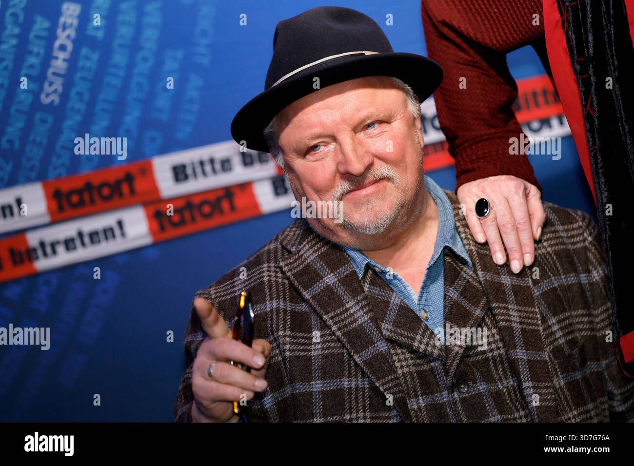 Schauspieler Axel Prahl Kriminalhauptkommissar Frank Thiel bei der ...