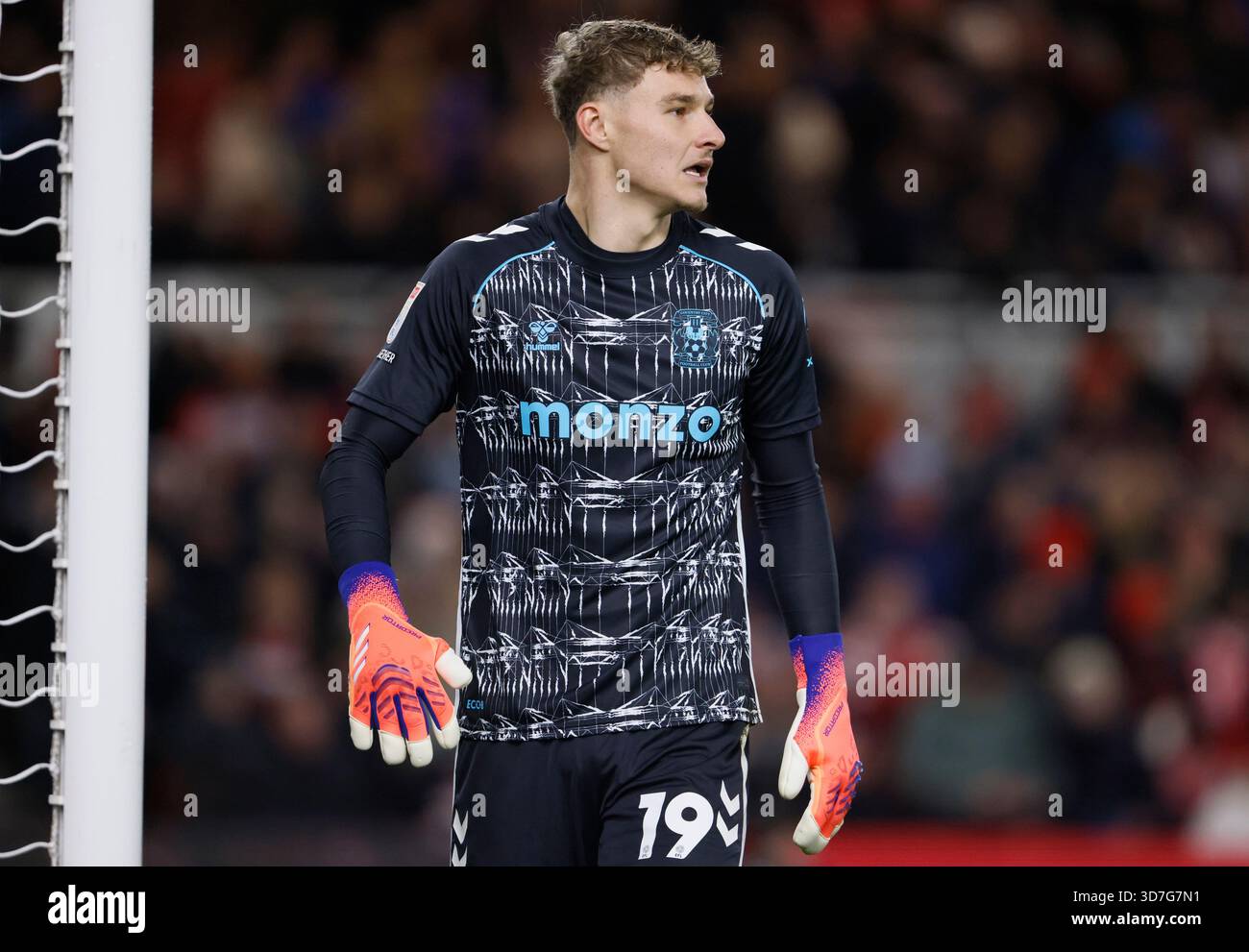 Coventry City goalkeeper Carl Rushworth during the Sky Bet Championship ...