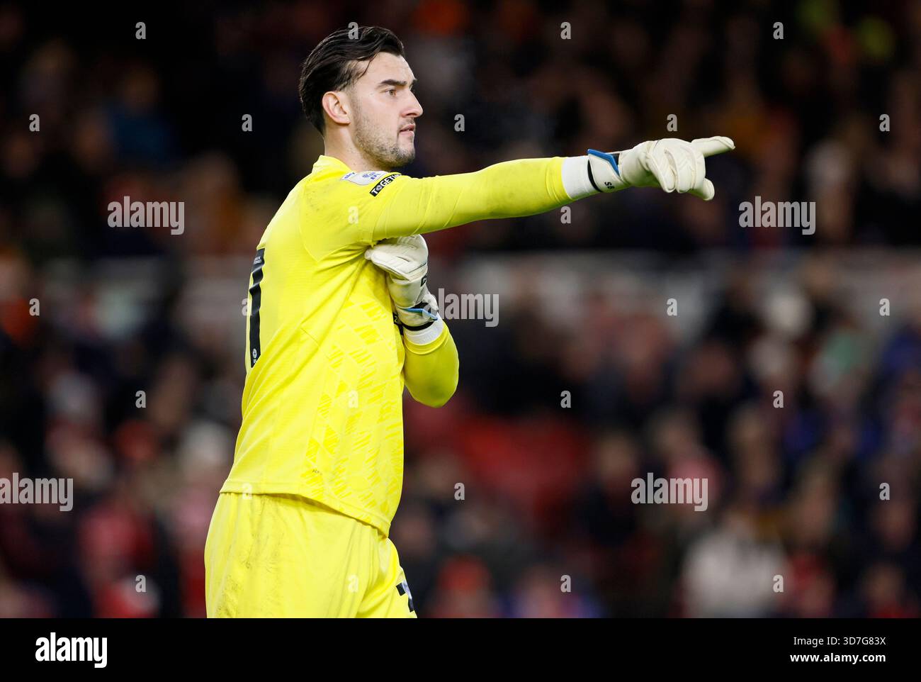 Middlesbrough goalkeeper Sol Brynn during the Sky Bet Championship ...