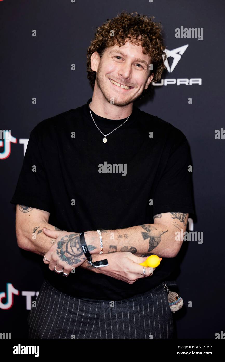 25 November 2025, Berlin: Malte Zierden attends the Tiktok Awards ...
