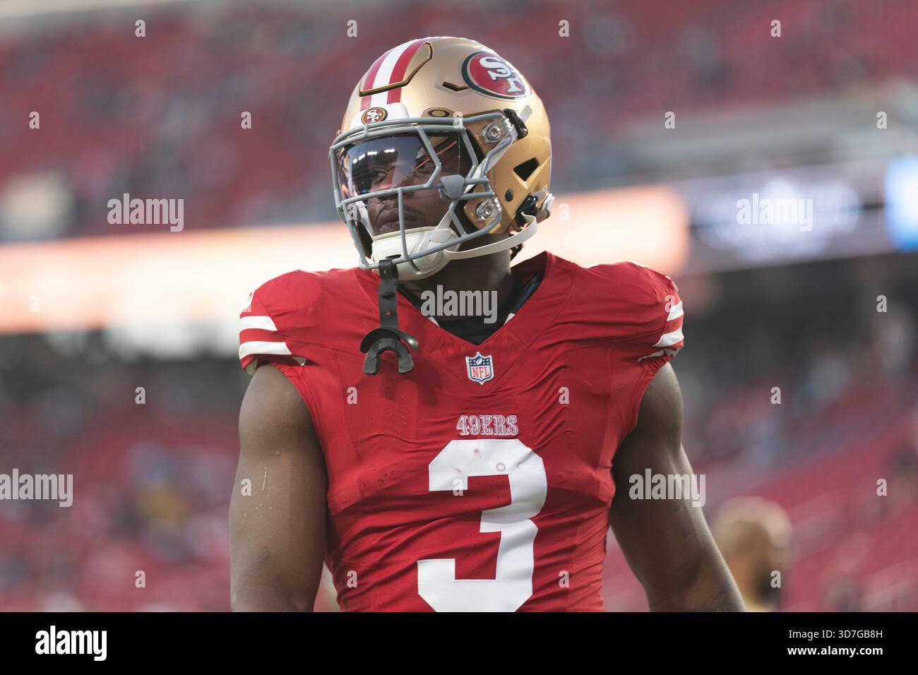 Nov 24, 2025; Santa Clara, California, USA; San Francisco 49ers running ...