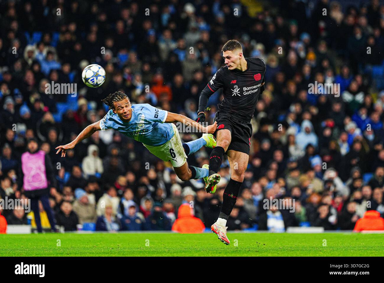 Tor zum 0:2 per Kopfball Patrik Schick (Bayer 04 Leverkusen, #14) ENG ...