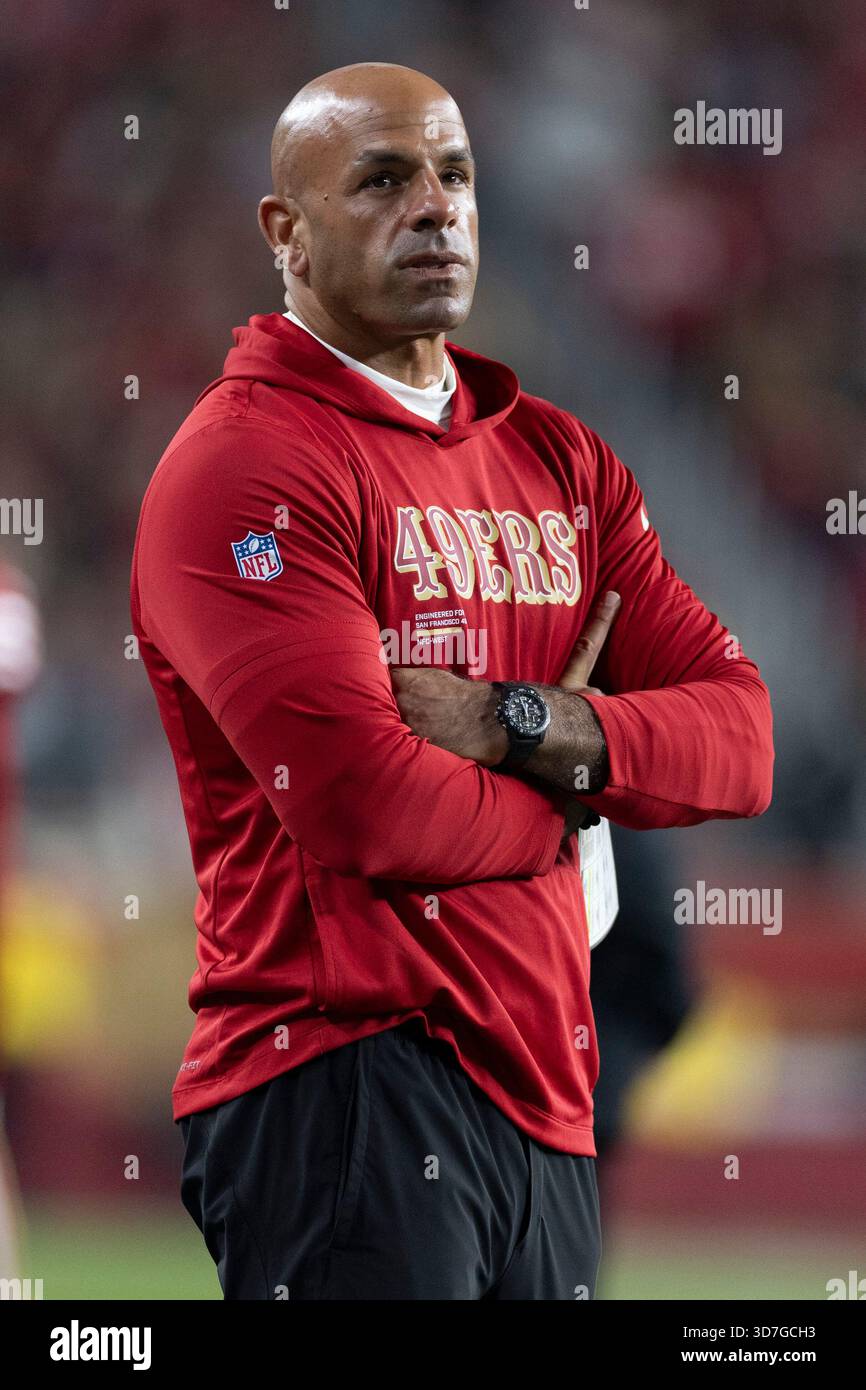 Nov 24, 2025; Santa Clara, California, USA; San Francisco 49ers ...