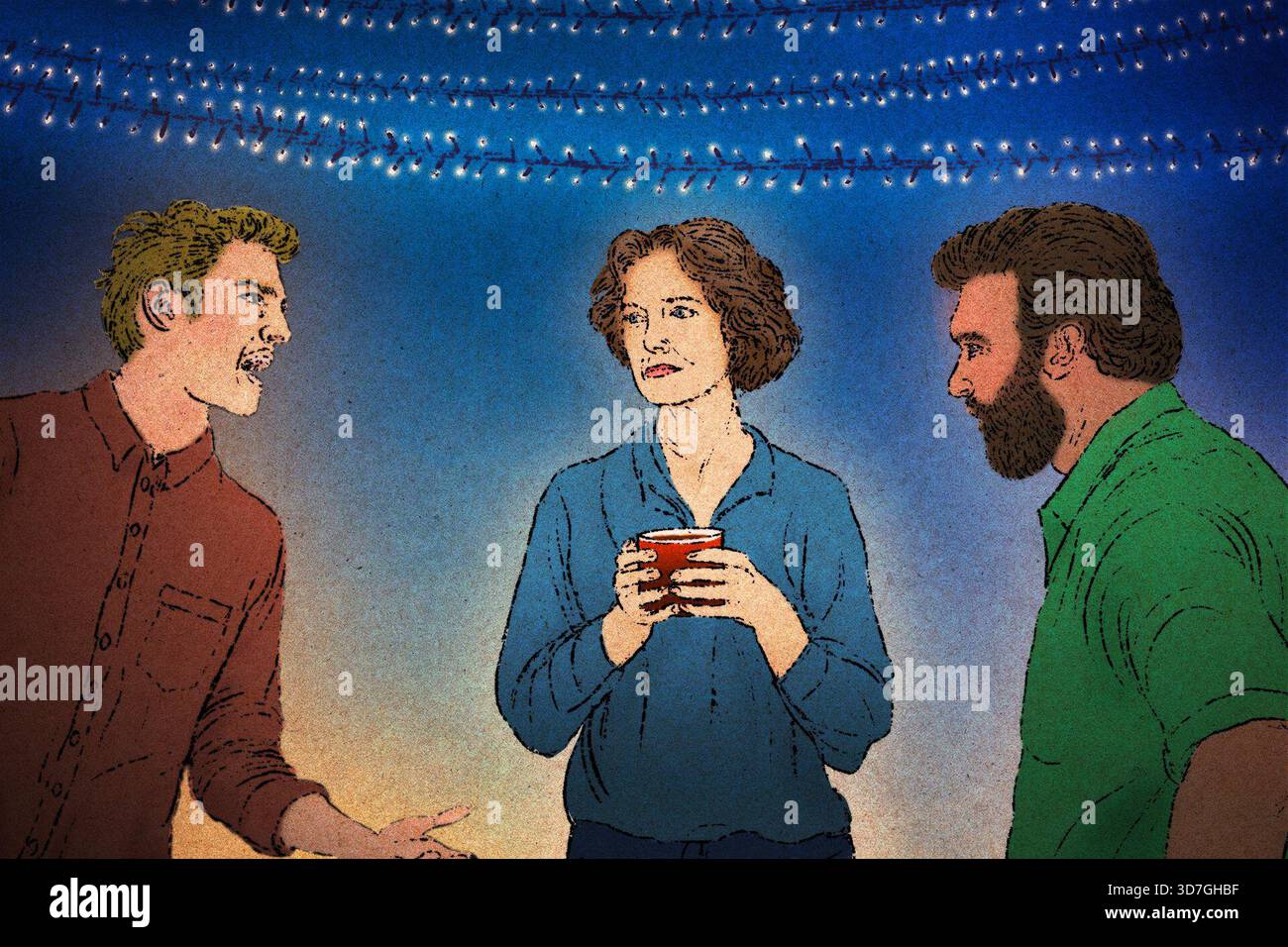 (AP Illustration / Peter Hamlin Stock Photo - Alamy