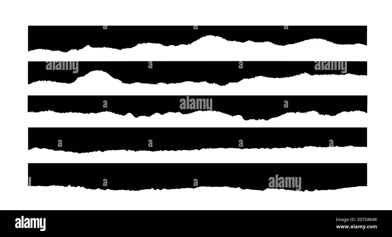 Border design narrow border Black and White Stock Photos & Images - Alamy