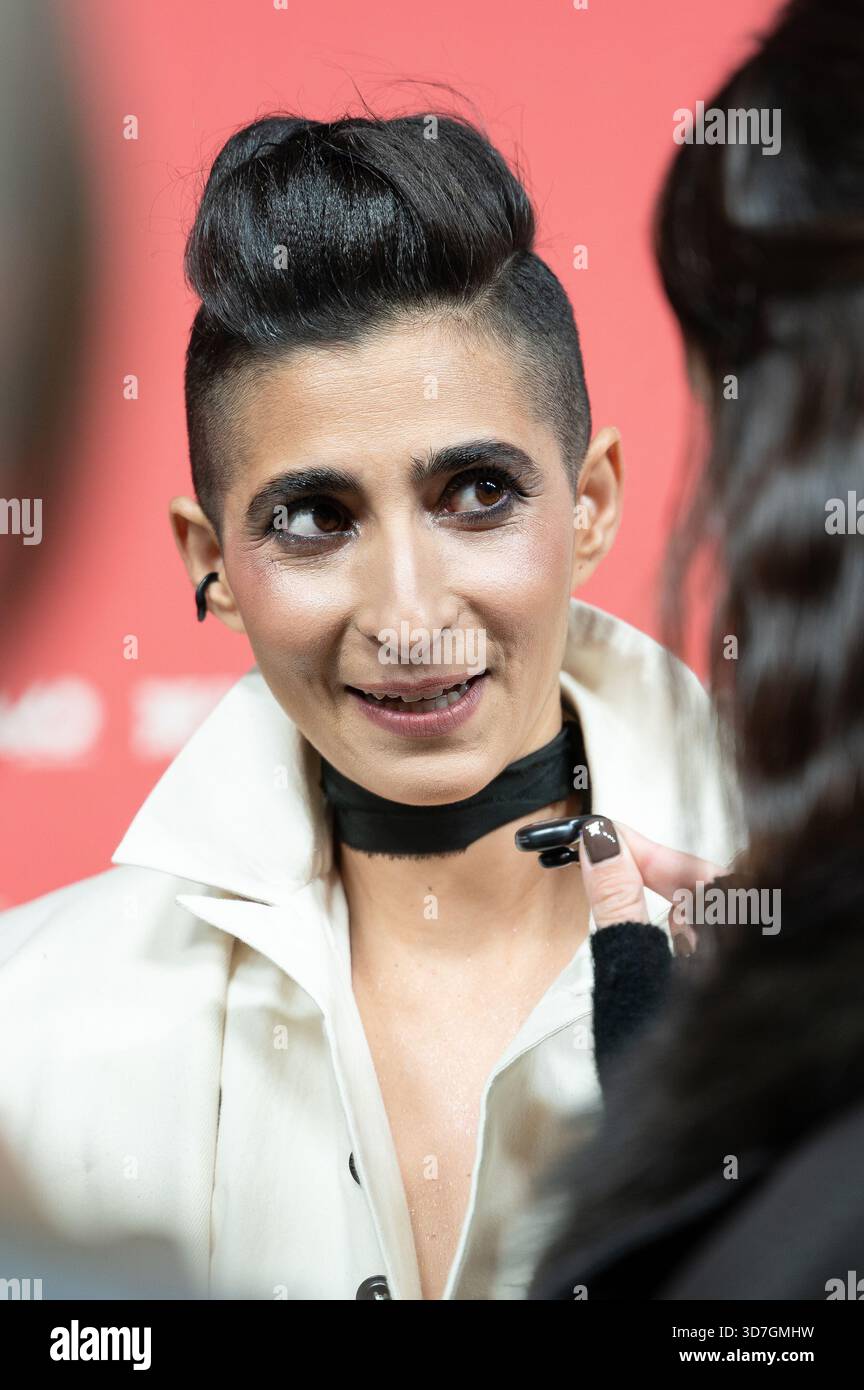 Actress Alba Flores seen during the premiere of "Flowers for Antonio ...