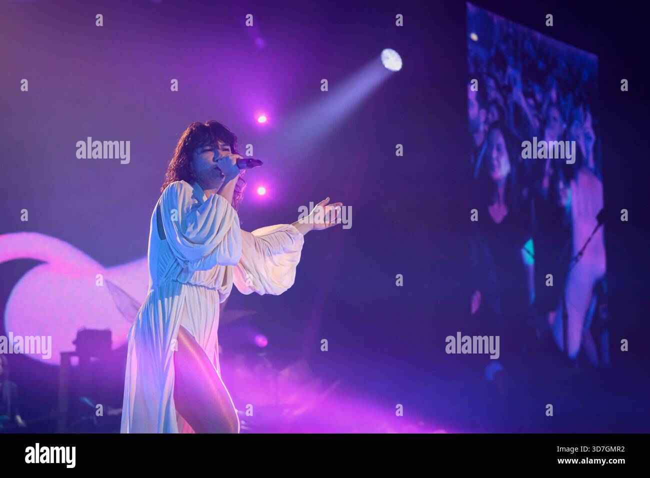 Elisa performs live at concert of “Palasport 2025” Tour on November 25 ...