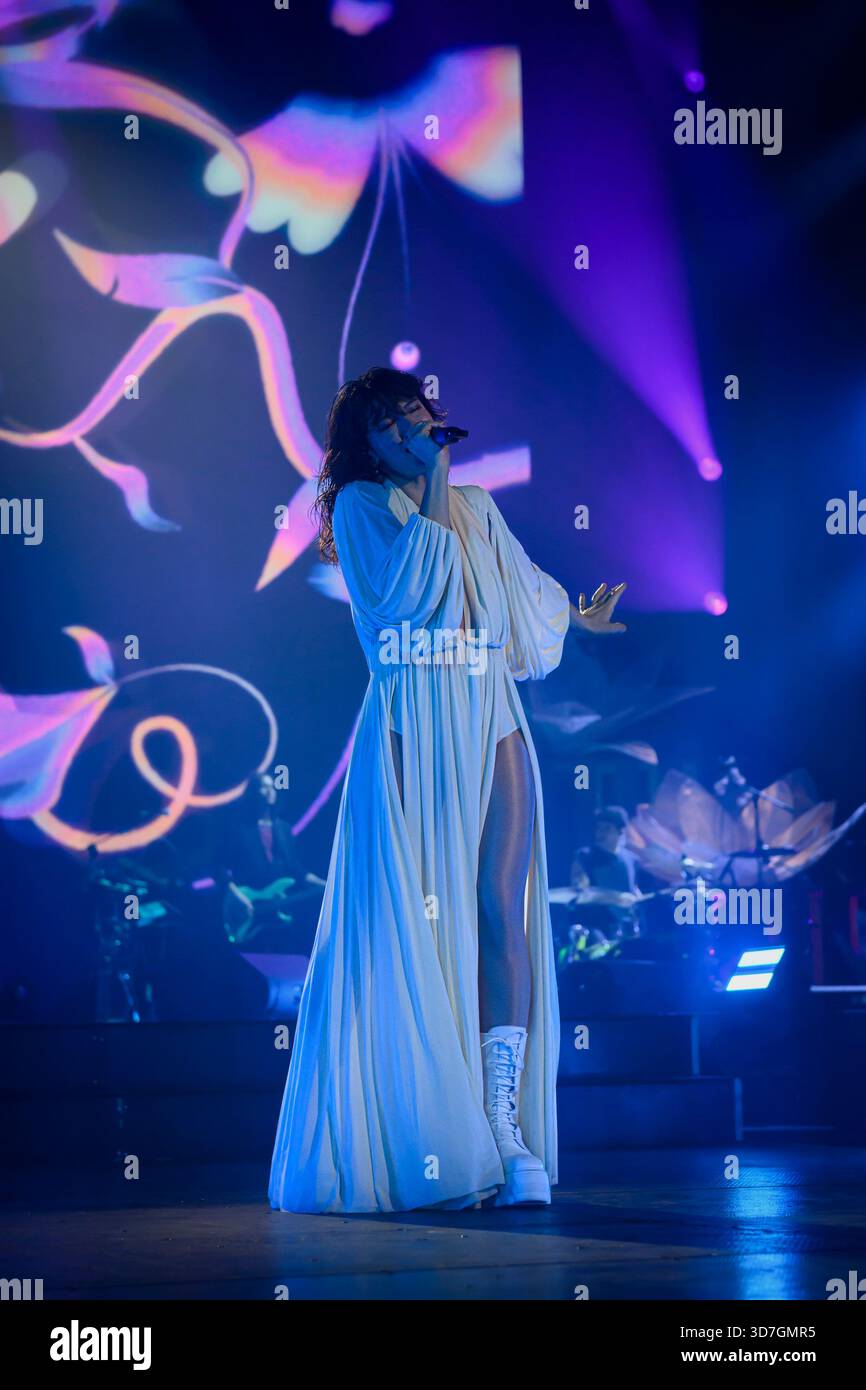 Elisa performs live at concert of “Palasport 2025” Tour on November 25 ...