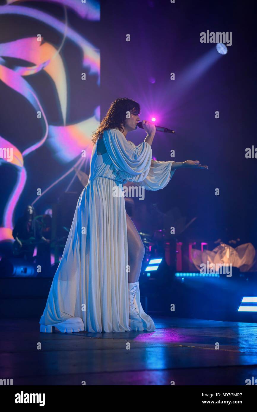 Elisa performs live at concert of “Palasport 2025” Tour on November 25 ...