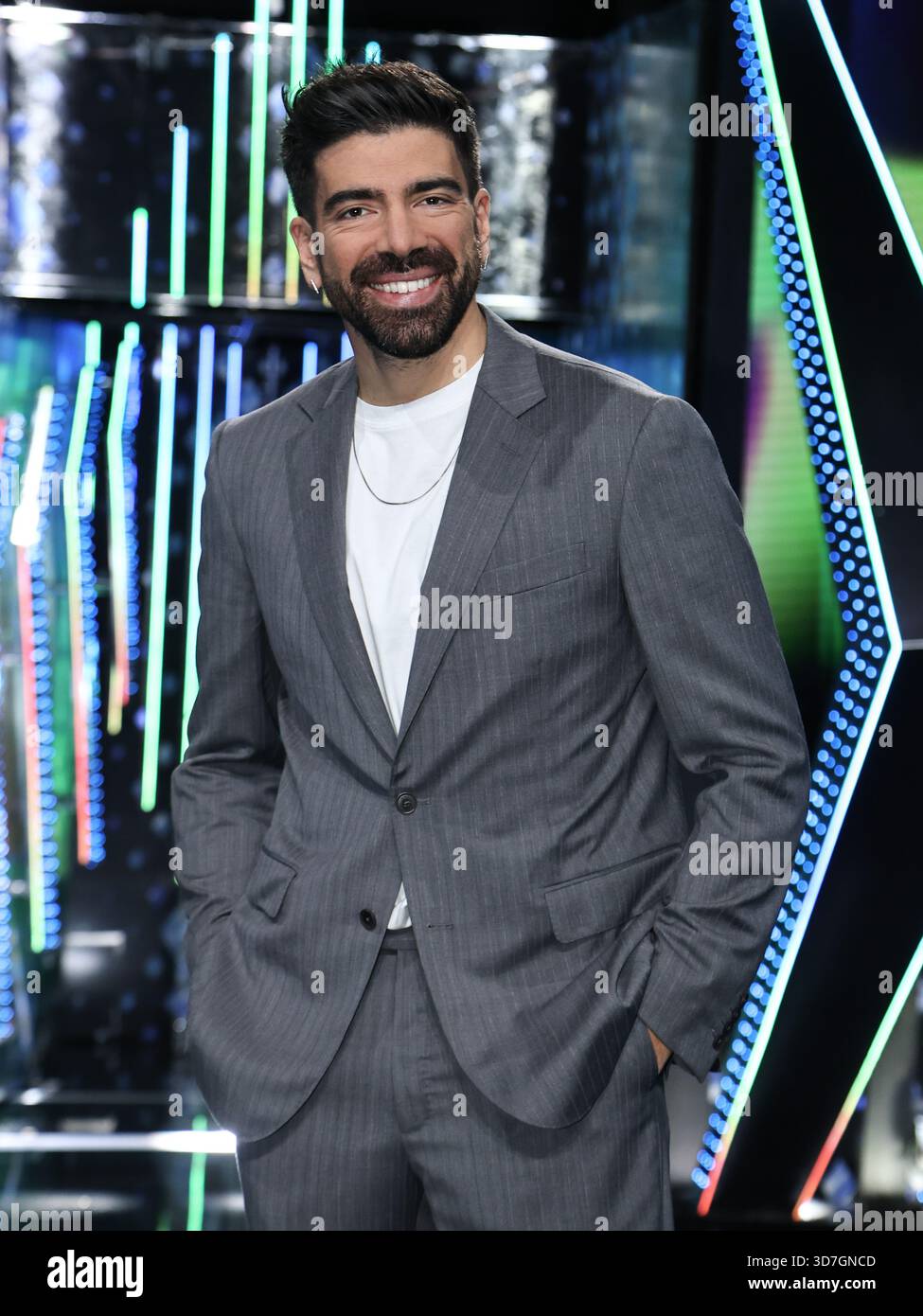 Rome, Rai studios on Via Asiago, "Sanremo Giovani" TV show. Pictured ...