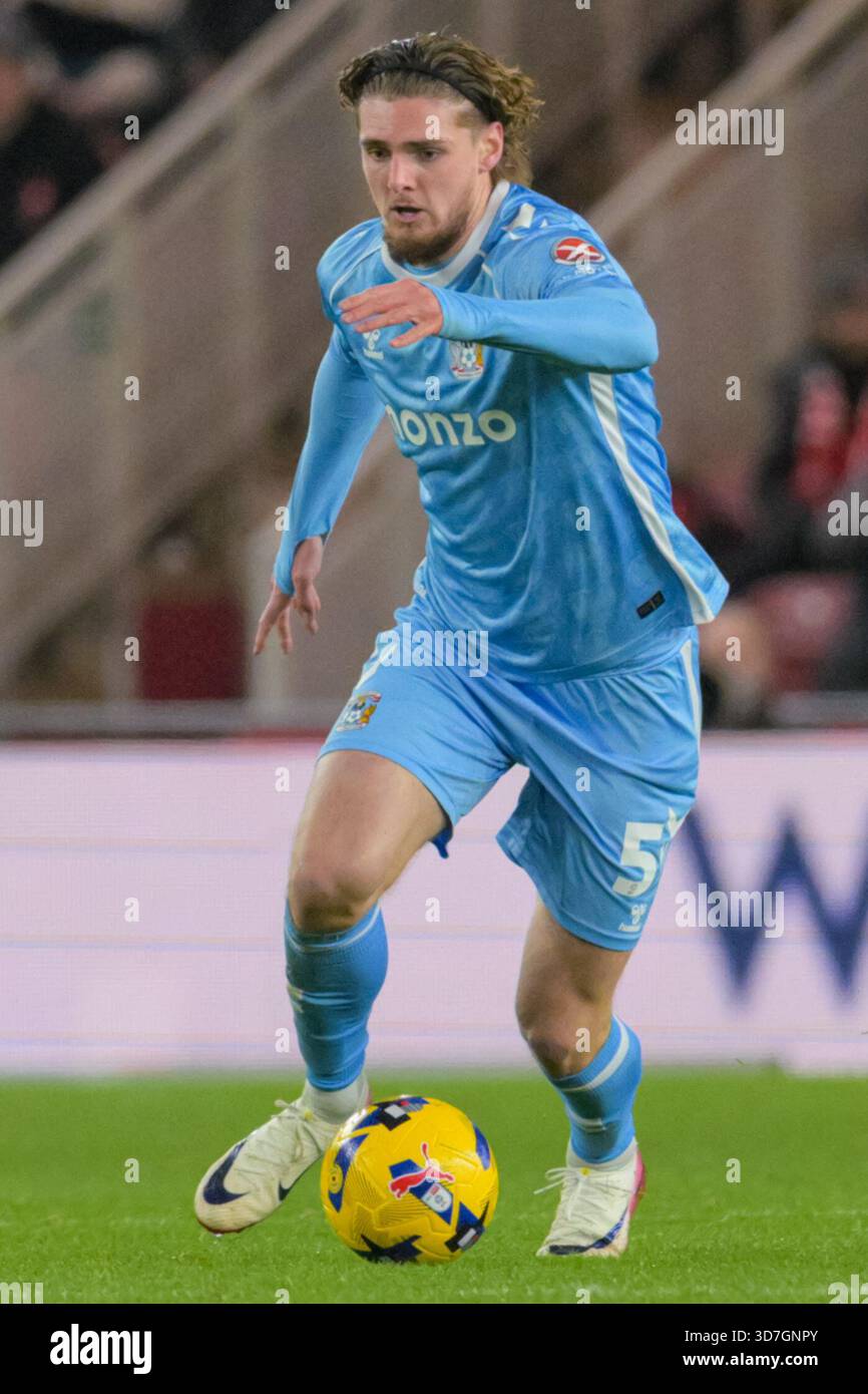 Jack Rudoni during the Sky Bet Championship match between Middlesbrough ...