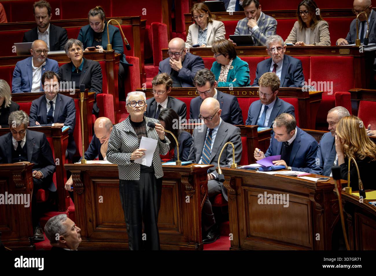 French Minister of Spatial Planning and Decentralization Francoise ...