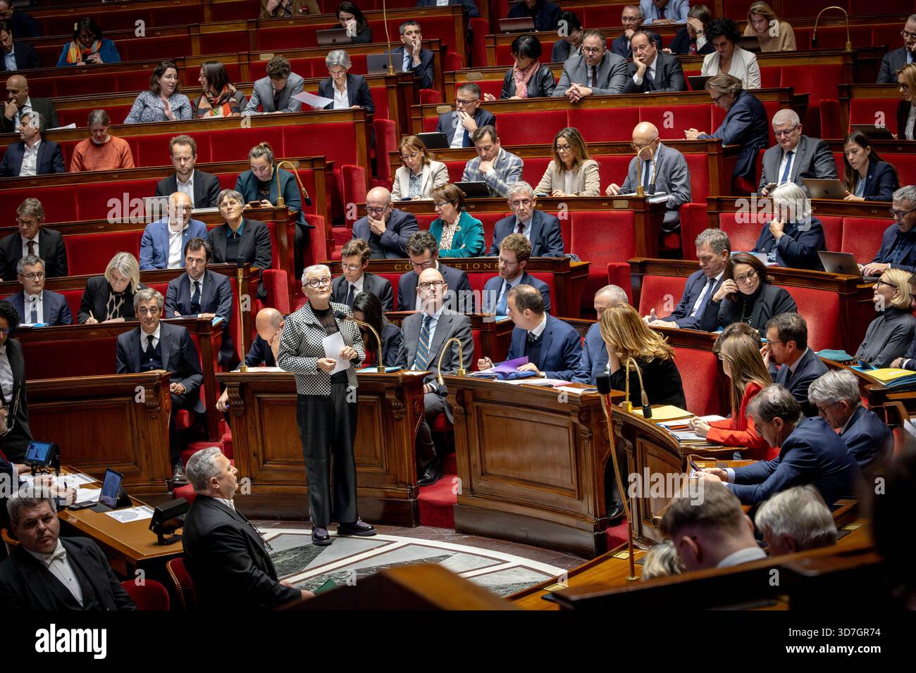 French Minister of Spatial Planning and Decentralization Francoise ...