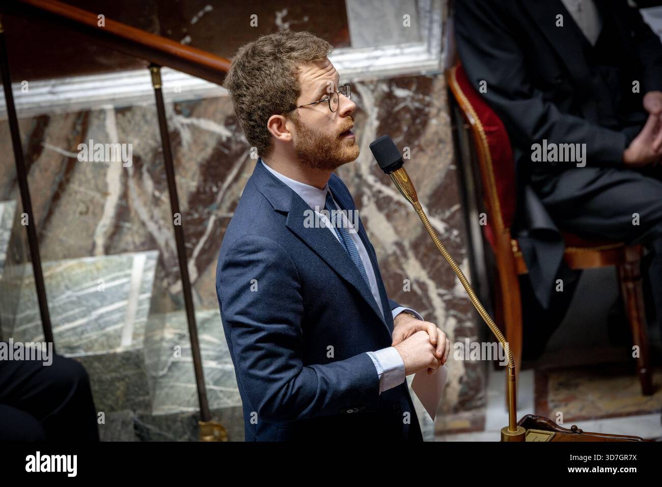 French Deputy Minister for Civil Service and State Reform David Amiel ...