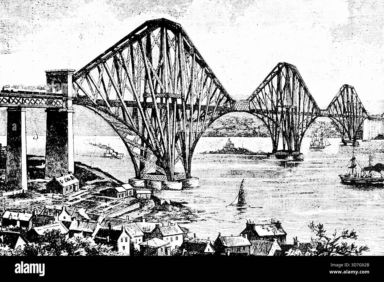 Forth Bridge, bridge over the Firth of Forth, UNESCO World Heritage ...