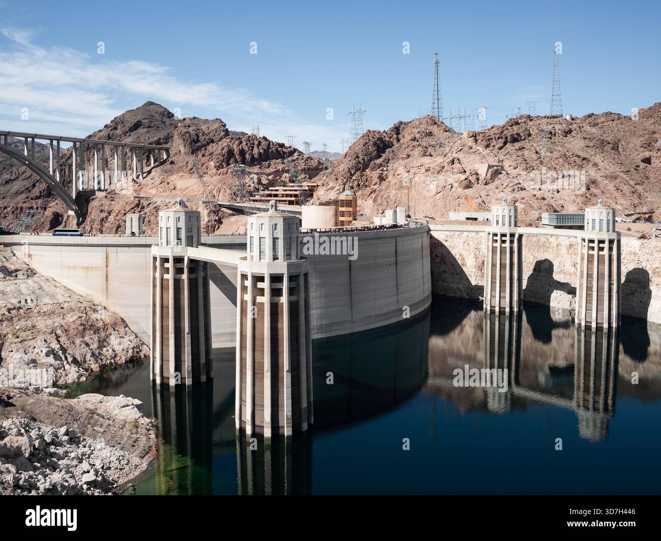 Hoover Dam, Location: Boulder City NV, Architects: Gordon Kaufman and ...
