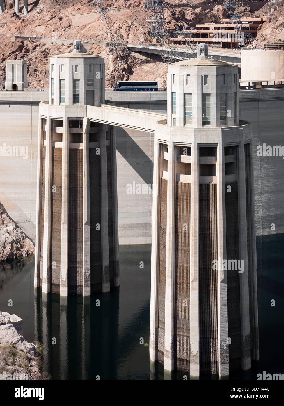 Hoover Dam, Location: Boulder City NV, Architects: Gordon Kaufman and ...