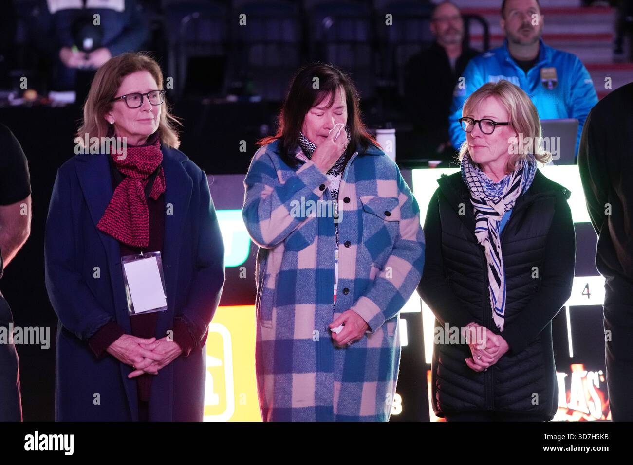 Former teammates of Canadian curling legend Colleen Jones, from left to ...