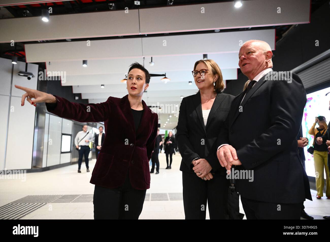 Victorian Minister for Transport Infrastructure Gabrielle Williams ...