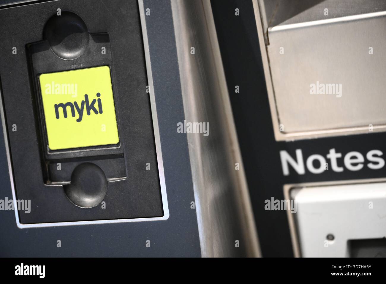A myki card top up portal at Anzac Station in Melbourne, Wednesday ...