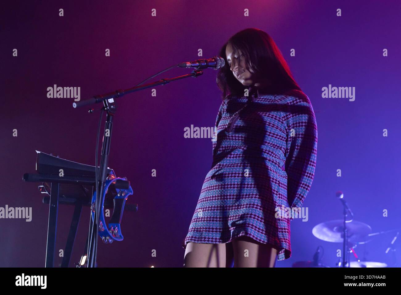 London, United Kingdom. 25h November 2025. Singer Lily Fontaine fronts ...