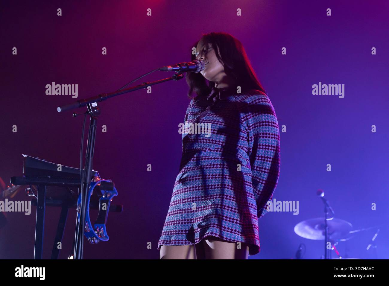 London, United Kingdom. 25h November 2025. Singer Lily Fontaine fronts ...