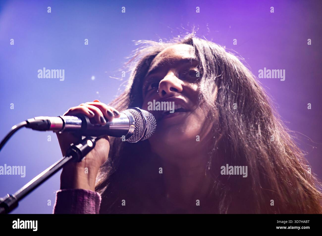 London, United Kingdom. 25h November 2025. Singer Lily Fontaine fronts ...