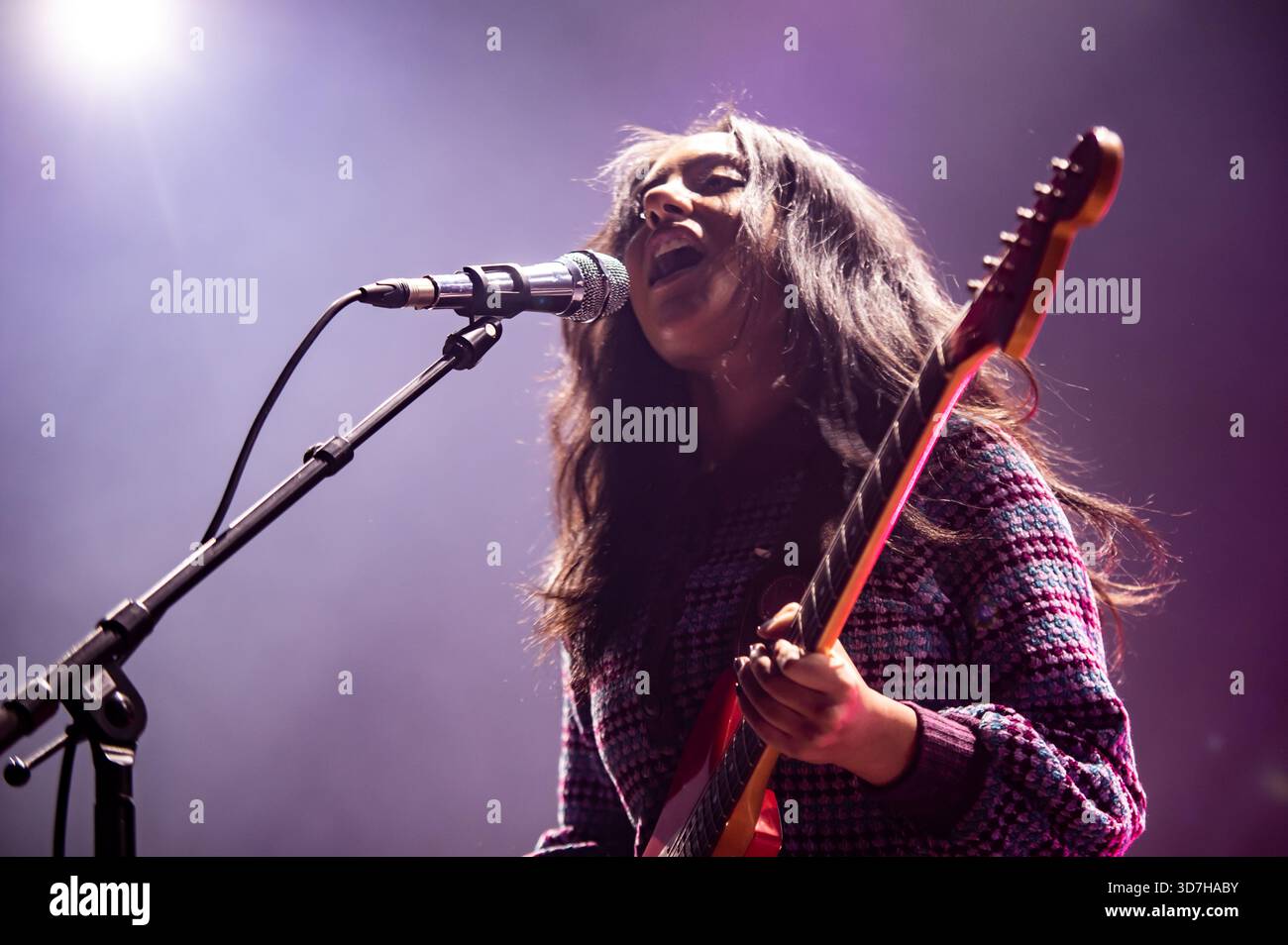 London, United Kingdom. 25h November 2025. Singer Lily Fontaine fronts ...