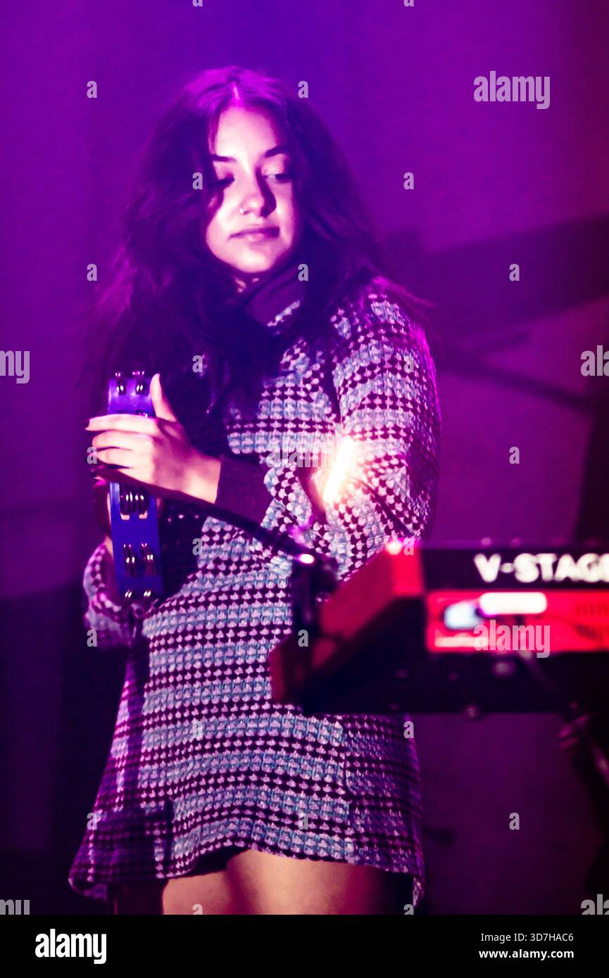 London, United Kingdom. 25h November 2025. Singer Lily Fontaine fronts ...