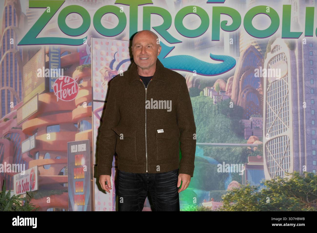 Rudy Zerbi attends the Disney movie premiere Zootropolis 2 green carpet ...