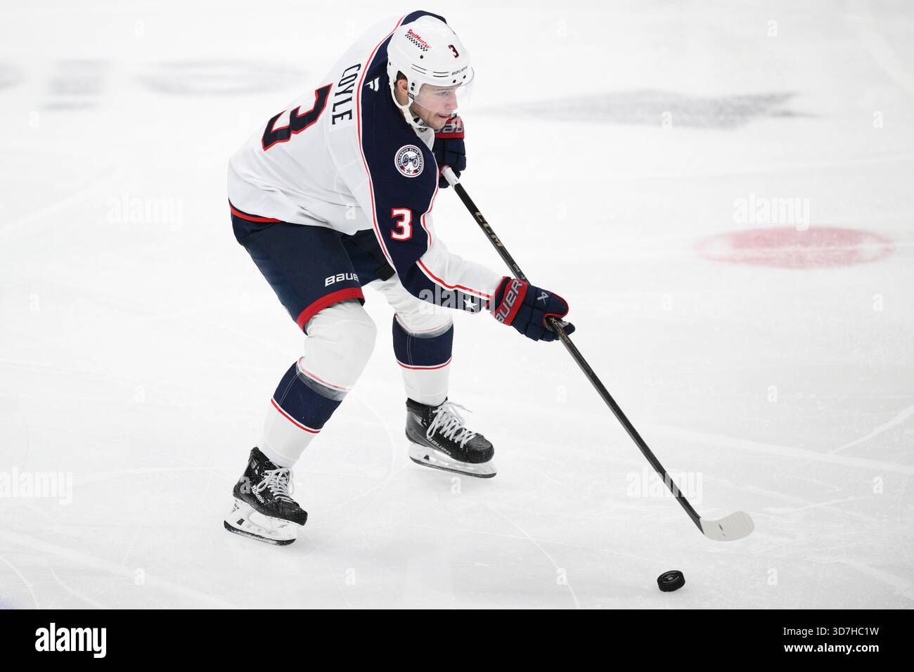 Columbus Blue Jackets center Charlie Coyle (3) in action during the ...