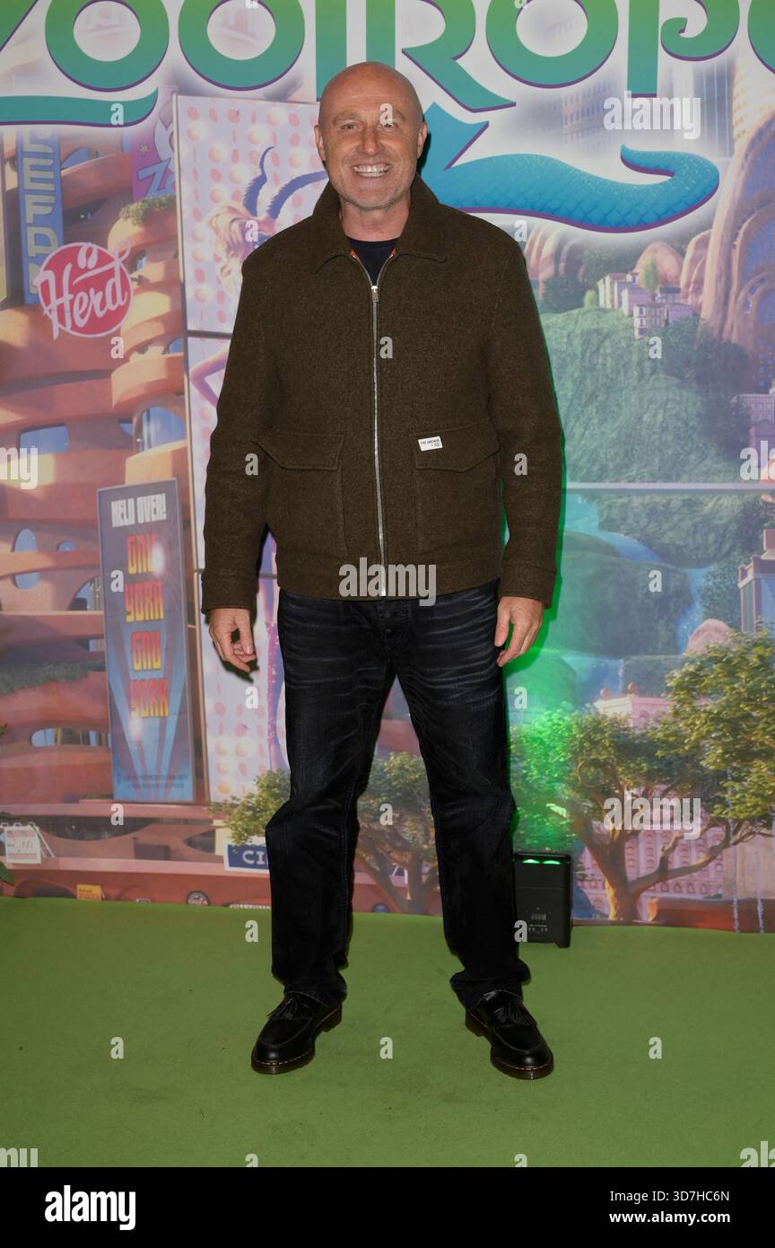 Rudy Zerbi attends the Disney movie premiere Zootropolis 2 green carpet ...