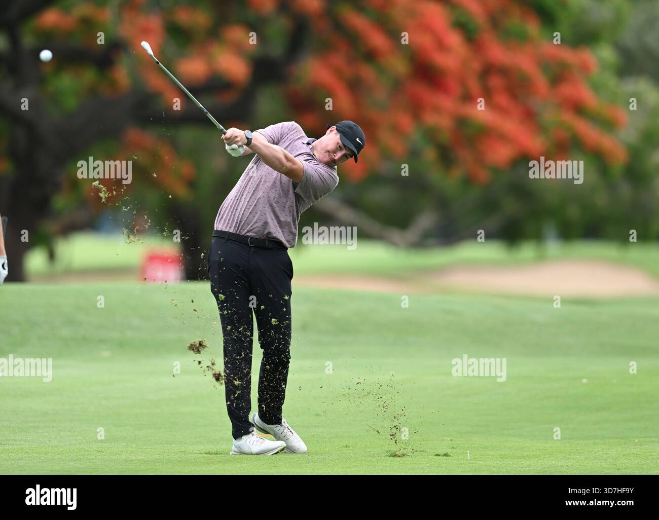 Cricket player Matthew Renshaw is seen during the pro-am before the ...