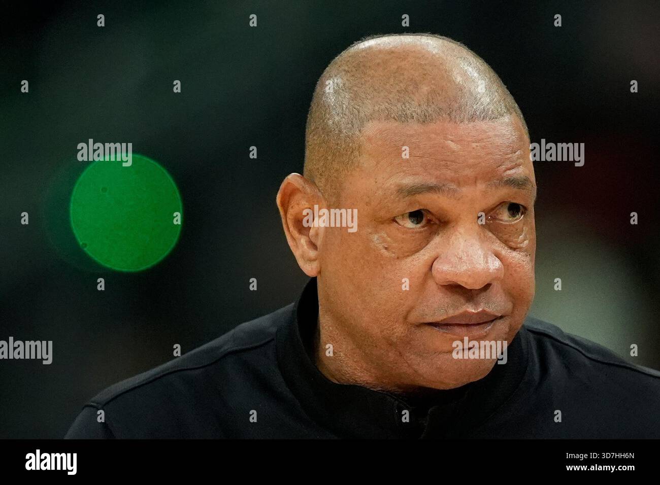 Milwaukee Bucks head coach Doc Rivers looks on during an NBA basketball ...