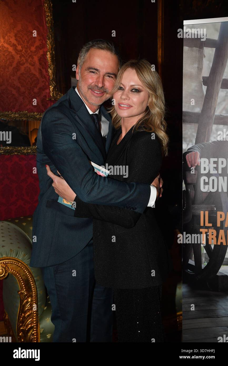 Rome, Palazzo Brancaccio Presentation of Beppe Convertini's book "The ...