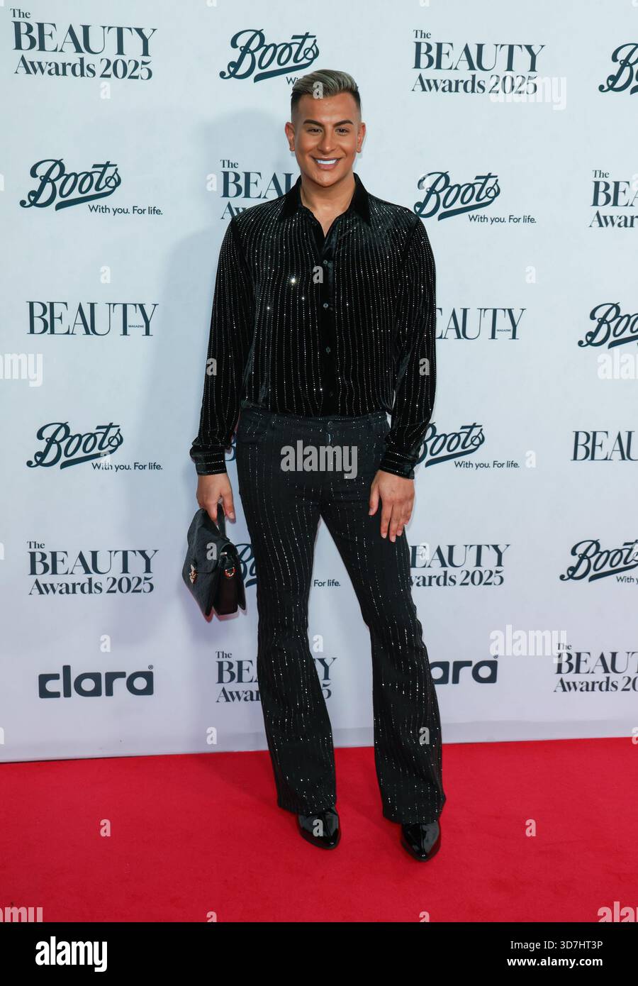 Junaid Ahmed attends The Beauty Awards 2025 in London. (Photo by Brett ...