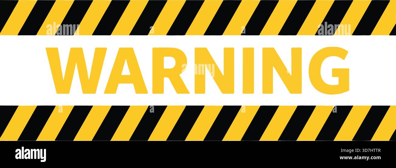 Ribbon tape set caution Stock Vector Images - Alamy