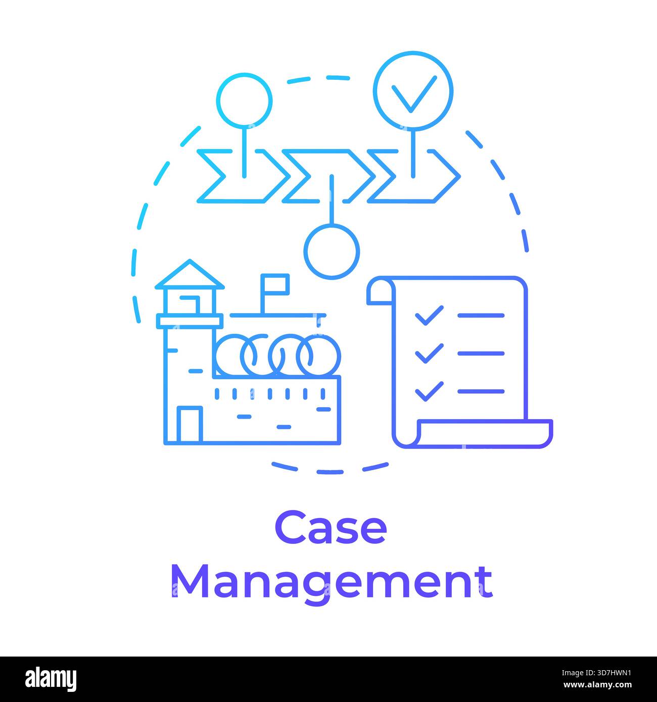 Offender management Stock Vector Images - Alamy