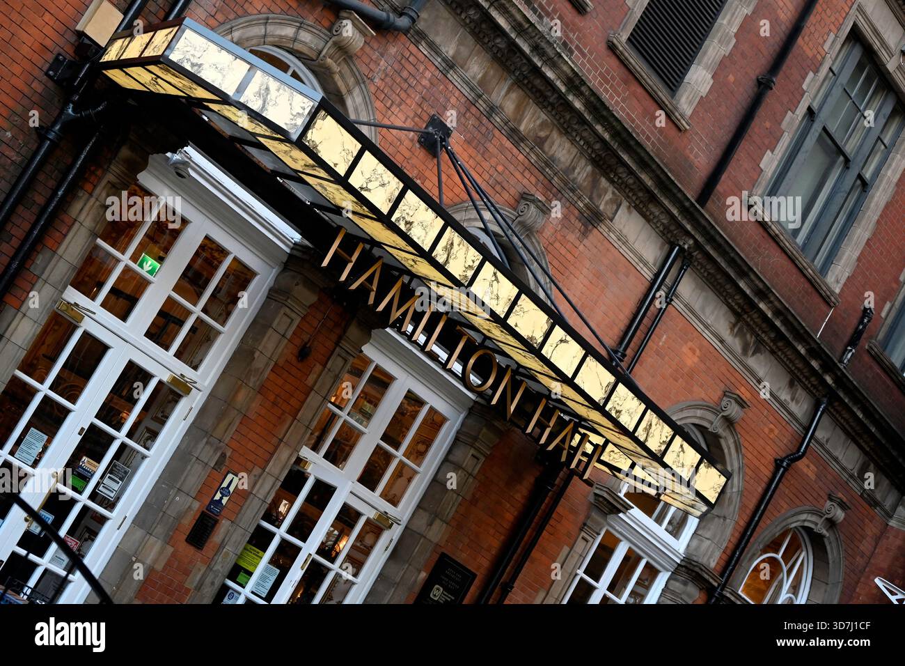 LONDON, UK - NOVEMBER 18, 2025: Sign outside Hamilton Hall pub in ...