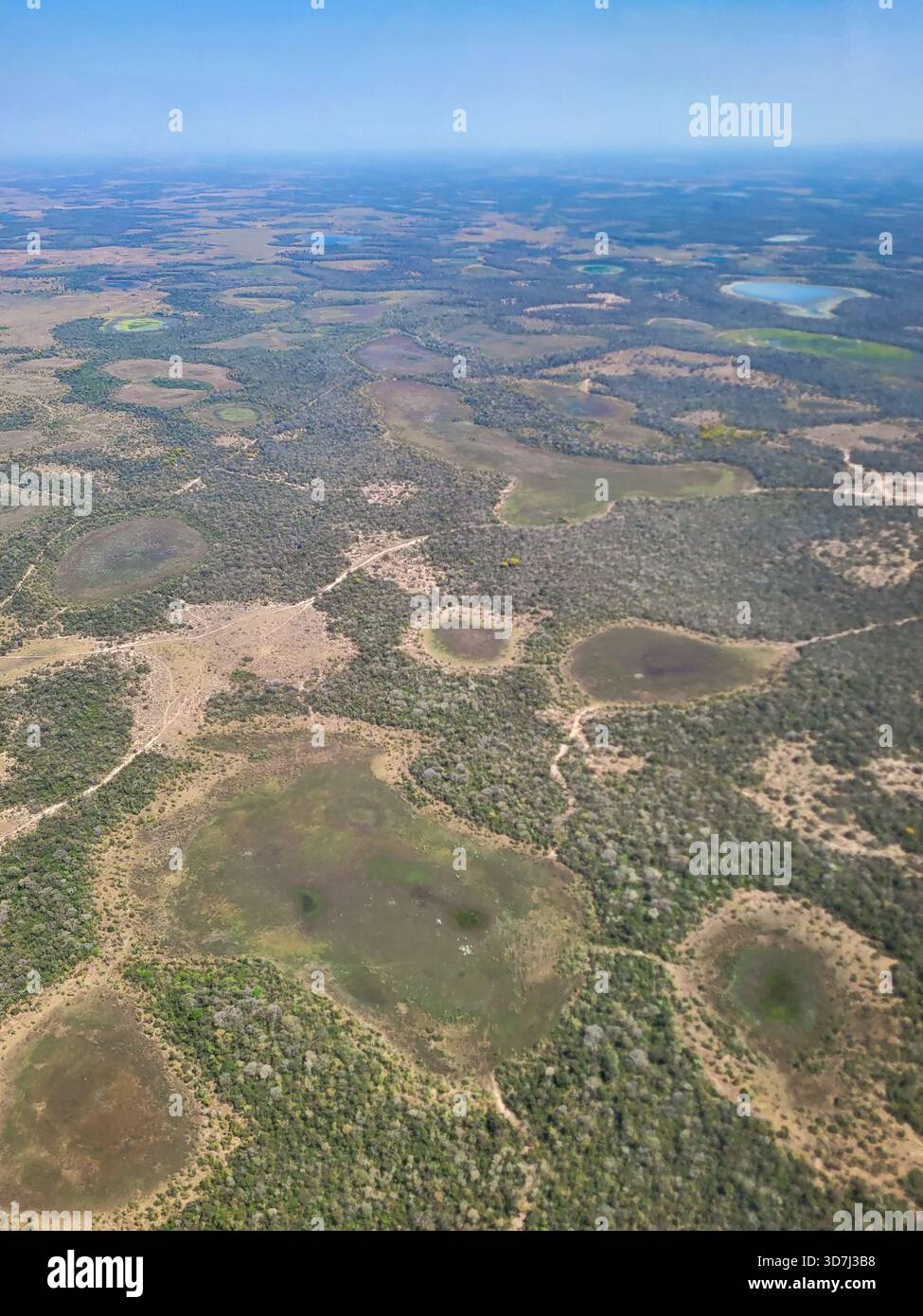 Aerial View of the Southern Pantanal Lakes, Brazil Stock Photo - Alamy